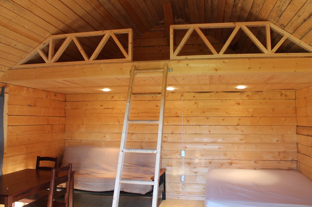 Large Cabin interior 1 - Asessippi Beach & Campground